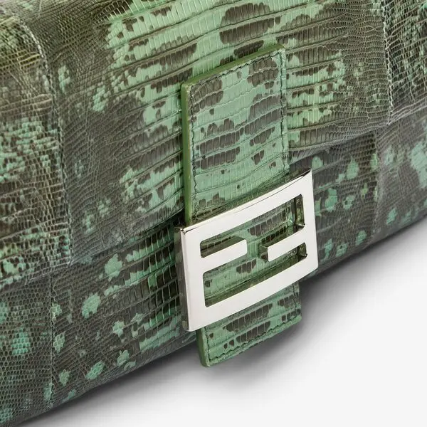 Fendi Baguette® 26424 Lizard Leather Bag